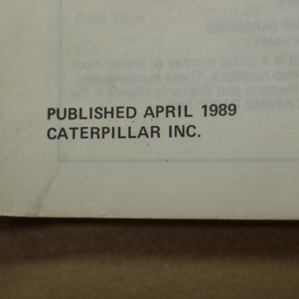 CAT Caterpillar E180 EL180 Excavator Parts Manual book crawler list ...