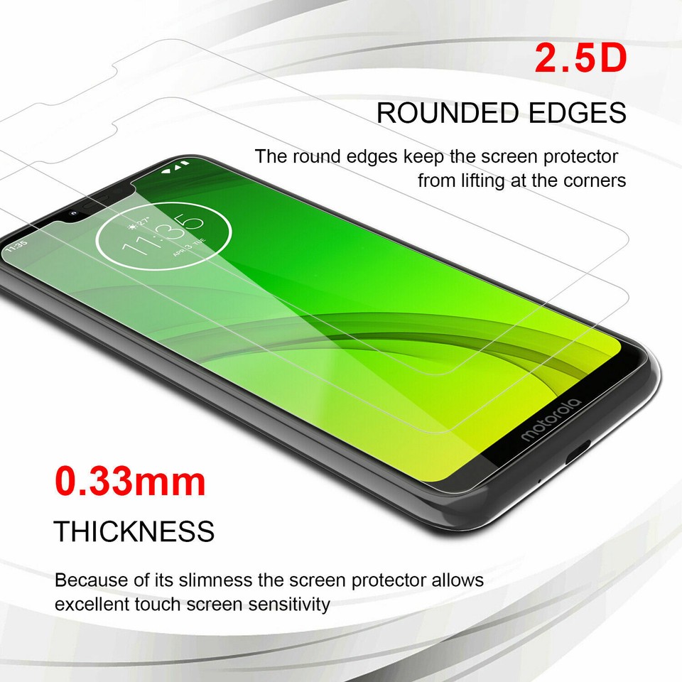 For Motorola Moto G Power 2022 G6 Plus Optimo Maxx Play Tempered Glass ...