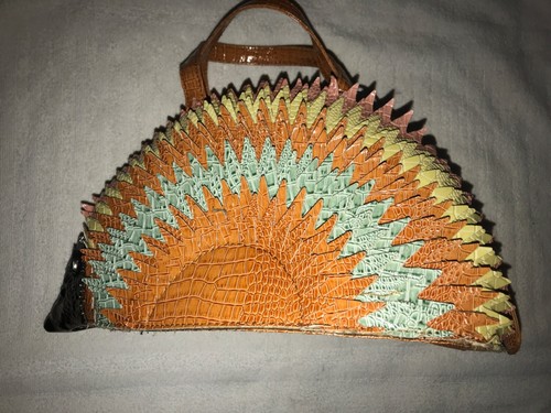 Hedgehog Metal Face 3D Spiked Colorful Handbag Purse Funky Unique | eBay