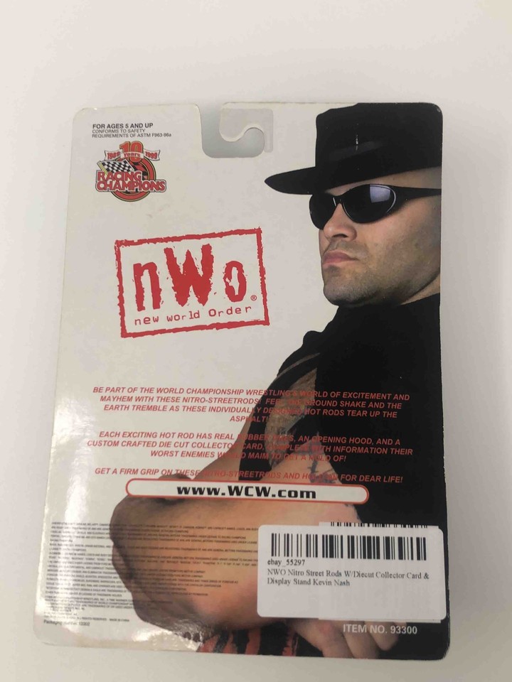 NWO Nitro Street Rods W/Diecut Collector Card & Display Stand Kevin ...