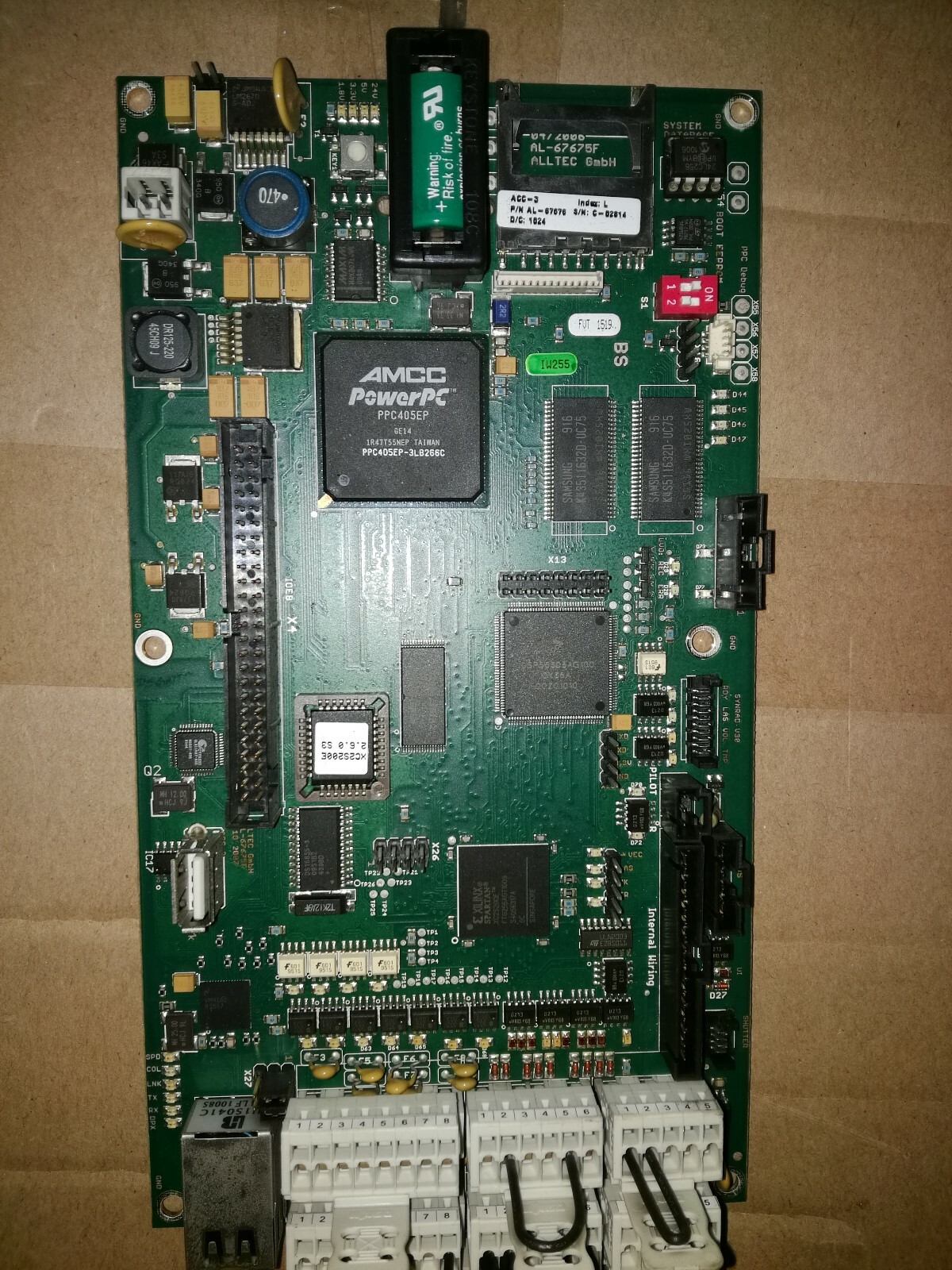 ACC-3 / AL-67676 Processing PCB for Videojet 3120-IP54 laser marking ...