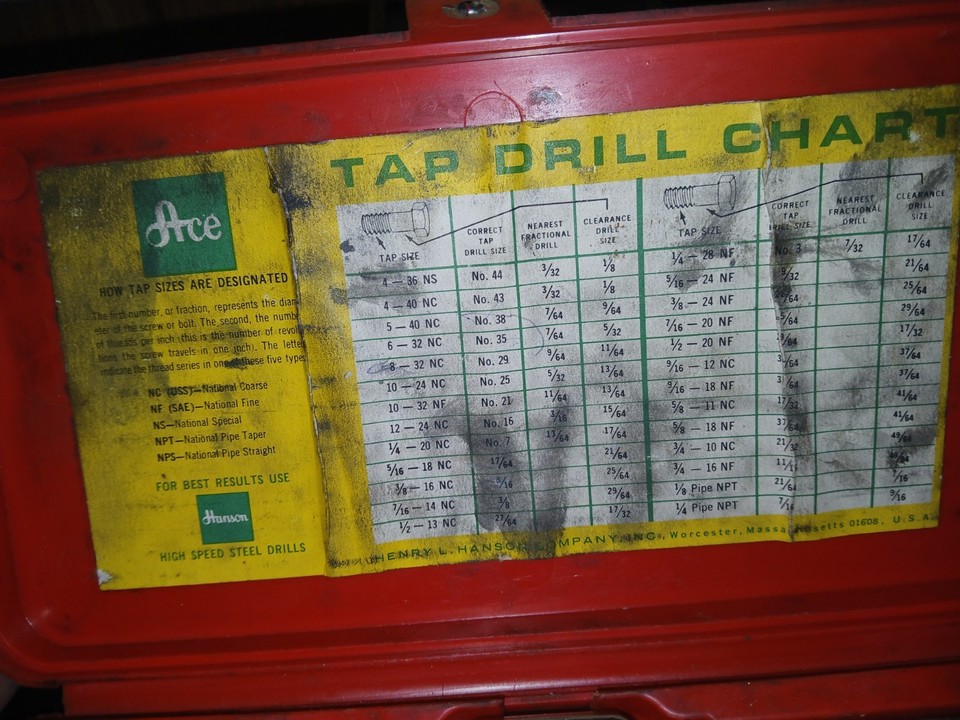 vintage super hex taps and dies no 606 great condition | eBay