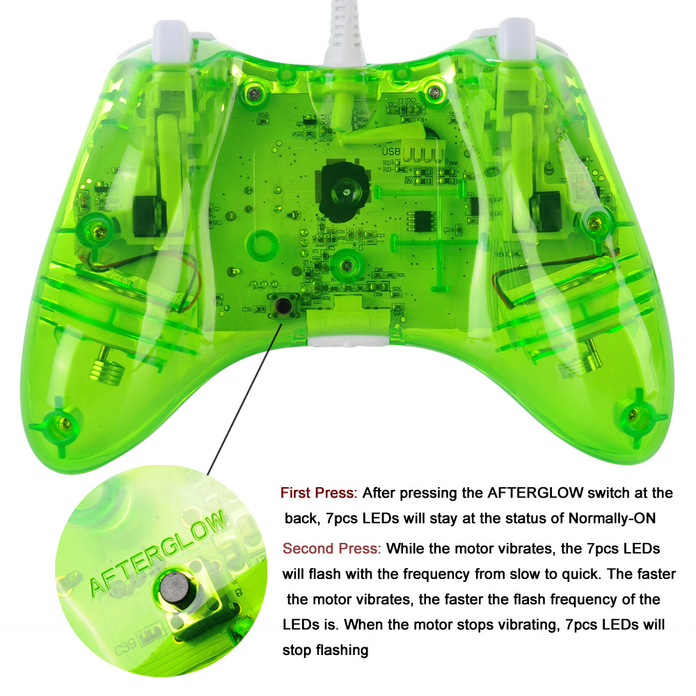 Xbox 360 Controller Green Light Flashing Amazon.com: Kosiwun 2.4GHZ