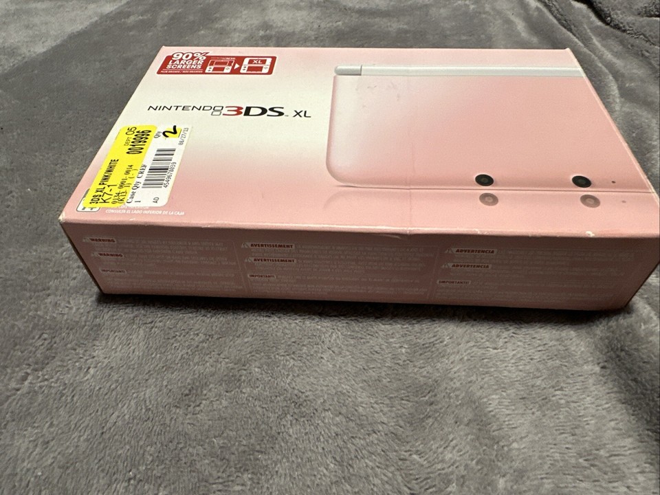 Nintendo 3DS XL White- Pink Box Only 4902370519921| eBay