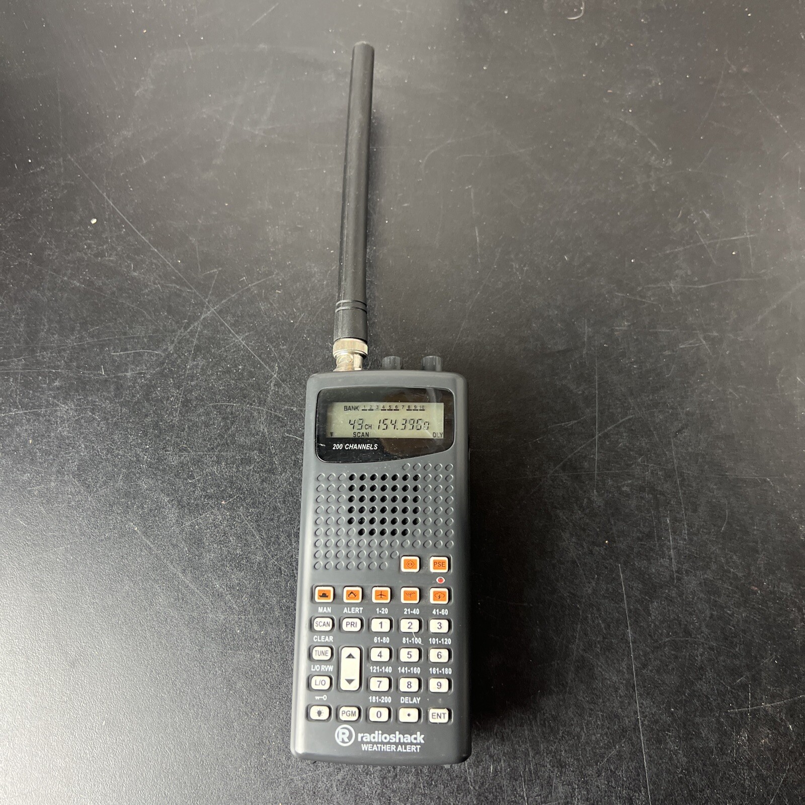 Radio Shack Pro-649 200 Channel Handheld Weather Scanner Cat No 2000649 ...