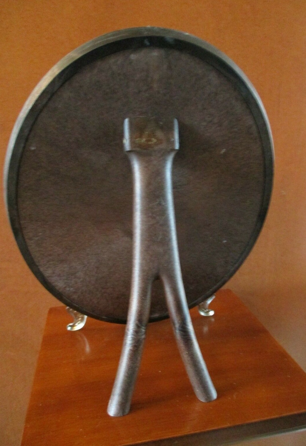 SILVER PLATE ALPADUR PEDRO DURAN MADRID SPAIN LARGE FOOTED PICTURE ...