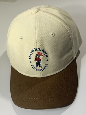 2024 US Open golf Hat Pinehurst Cream two tone imperial pga new | eBay