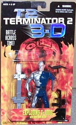 Terminator 2 3D Exploding T-1000 With Blast Apart Action Figure By ...