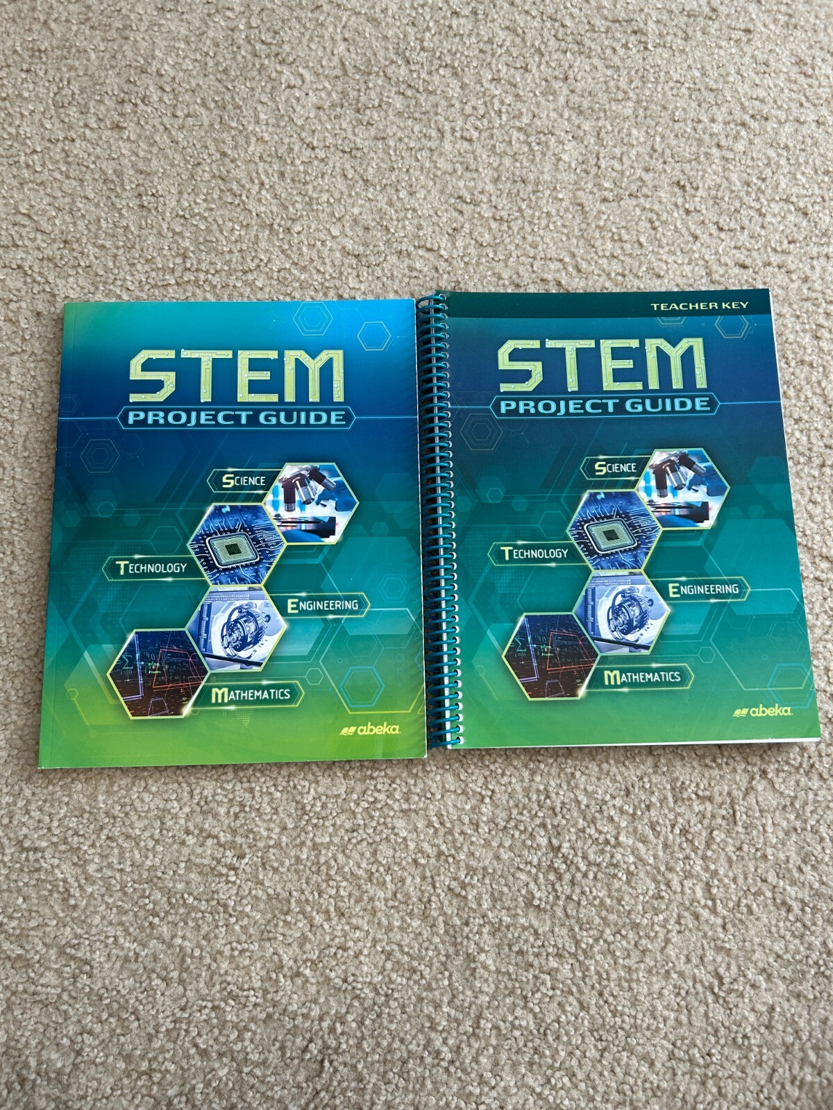 Abeka Stem Project guide - student edition and teacher key for science ...