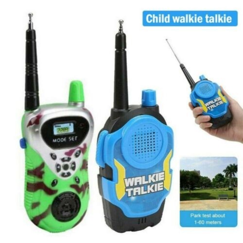 Children Kids Walkie Talkies Intercom Toy Outdoor Games Long Range ...