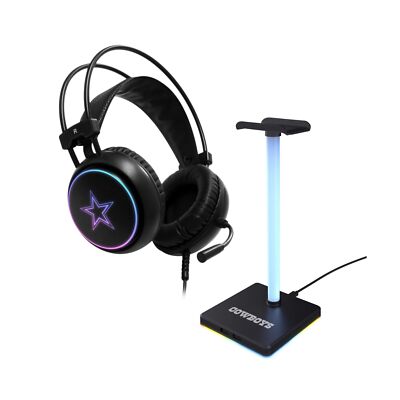 SOAR NFL LED Gaming Headset and Stand Dallas Cowboys One Size | eBay
