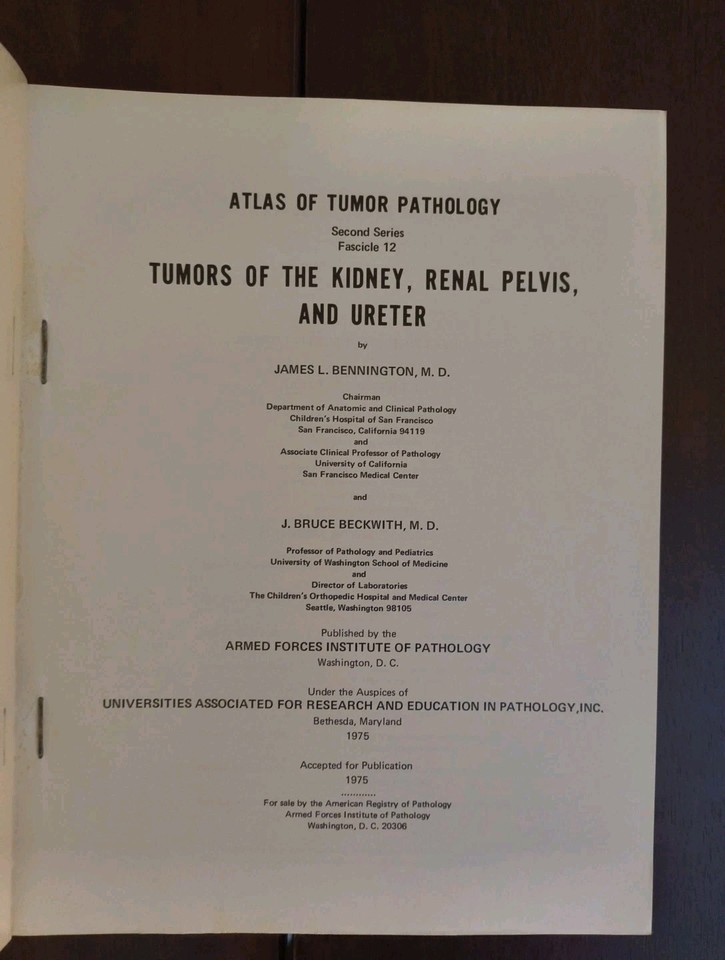 AFIP Atlas of Tumor Pathology : 2nd Series 1975-1978 -Fascicle 11 - 15 ...