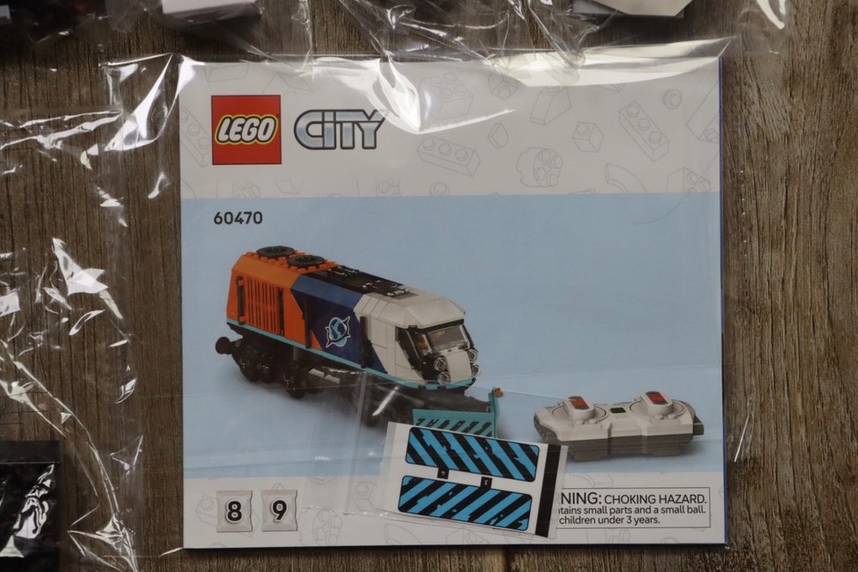 LEGO® City 60470 Arctic Explorer Train Locomotive Only Snowplow Diesel ...