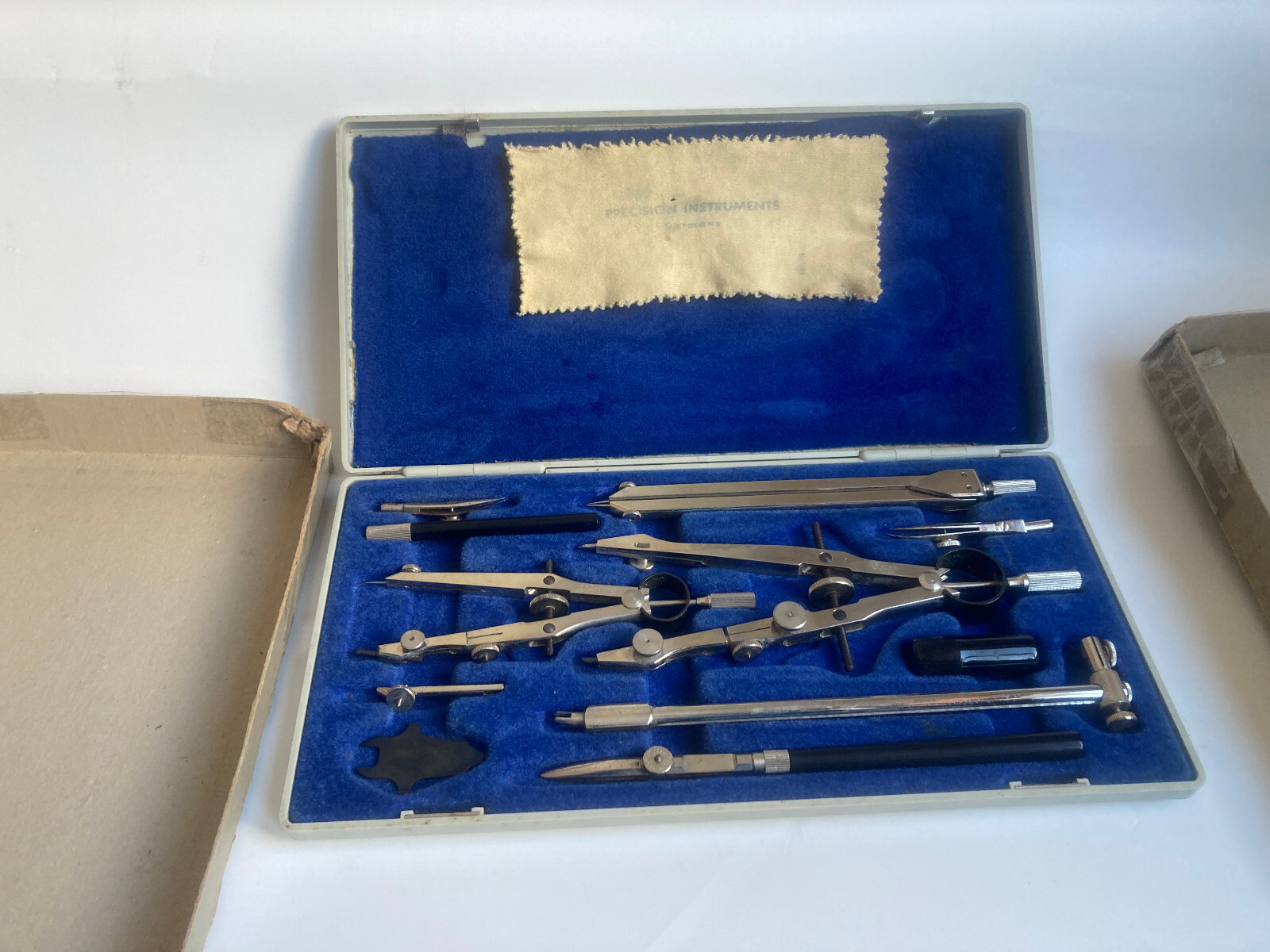 Gramercy Drafting set M08A, 11 tools, hard plastic case | eBay