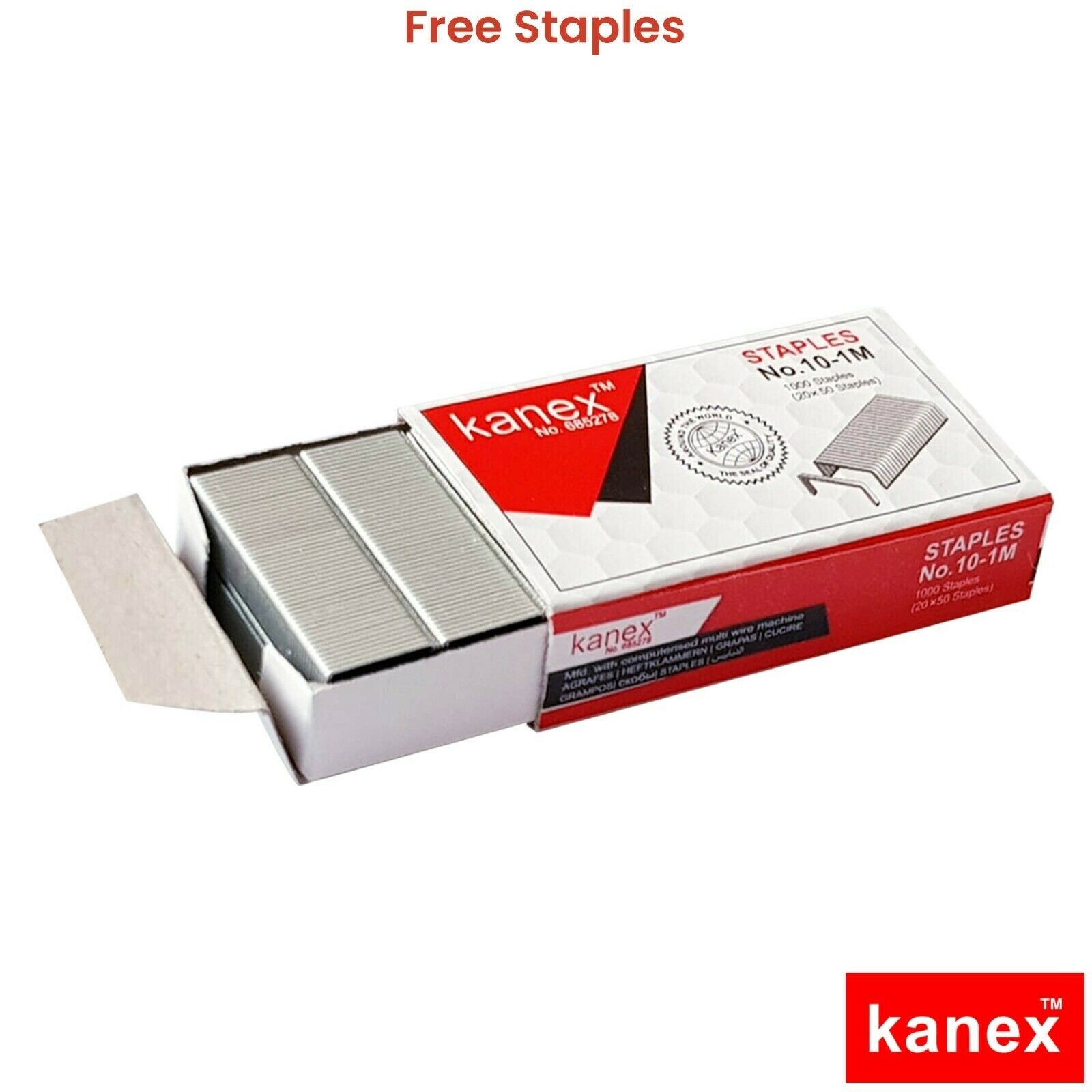 P10AS Pocket Stapler with 1000 x 10/4 mm Staples, 12 Sheet Capacity | eBay