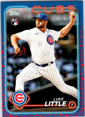 LUKE LITTLE 2024 Topps Series 2 TEAM COLOR LOGO ROOKIE RC Cubs #546 | eBay