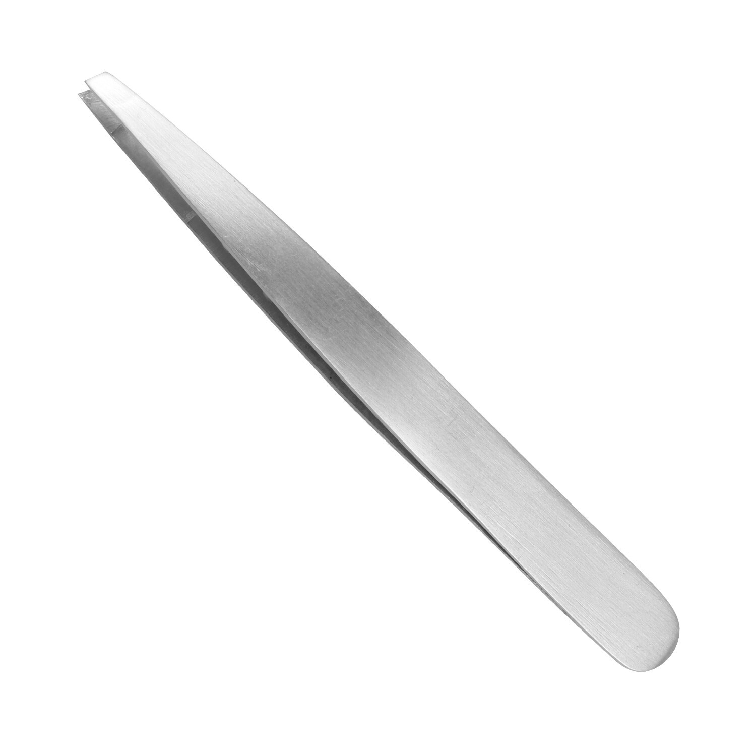 Augenbrauen Zupfpinzette mit Design Pinzette 9,5 cm schräge Spitze ...