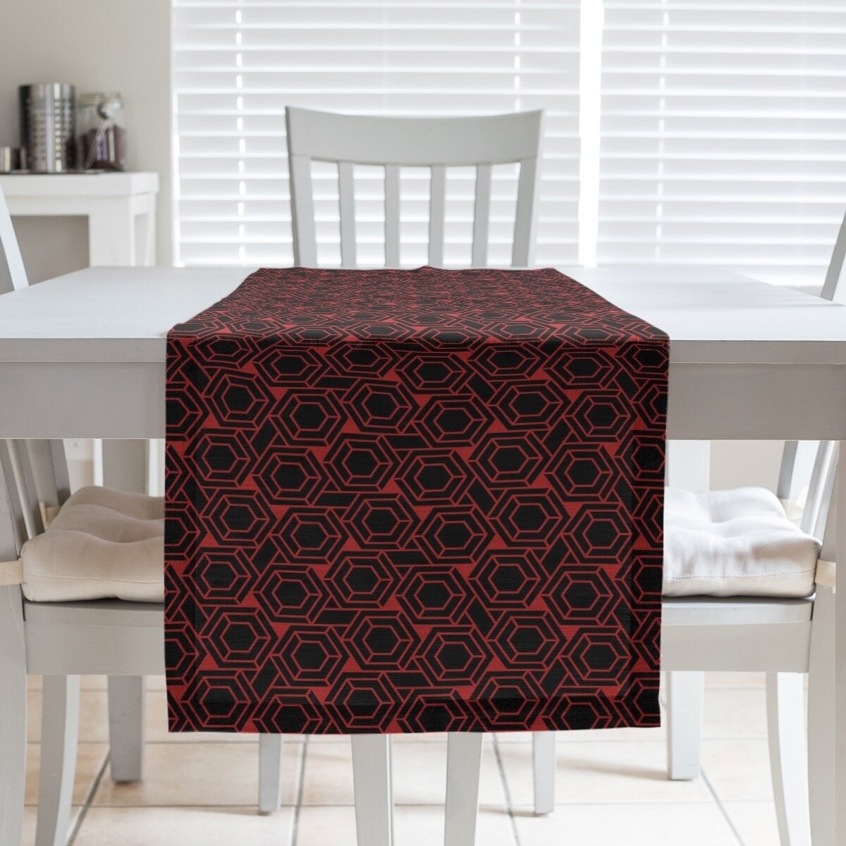 Alternate Hexagonal Lattice Table Runner | eBay
