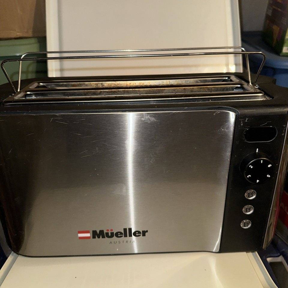 Mueller Ultra Toast 4 slice LongSlot toaster MT-440SS | eBay