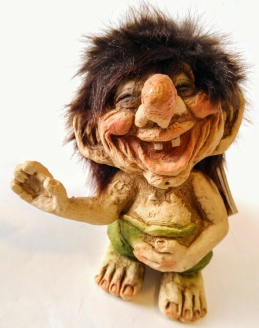 Nyform Norway Laughing Troll Figure 8" for sale online | eBay
