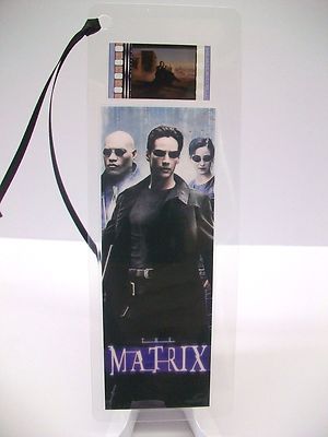 MATRIX Movie Film Cell Bookmark Collectible Compliments poster dvd | eBay