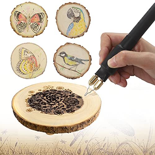 Professional Wood Burning Kit 60w Wood Burning Tool Pyrography Kit With ...