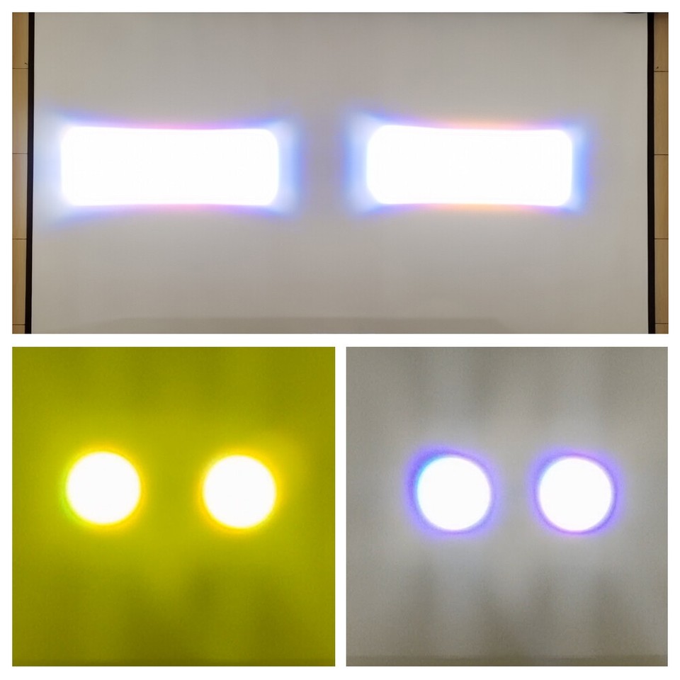 NHK 116W Mini Bi LED Projector Lens Headlight Universal Kit VS Xenon ...