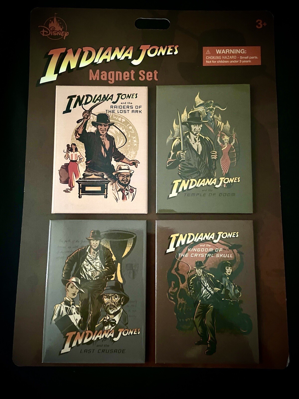 Indiana Jones™ DISNEY EXCLUSIVE Raiders Temple Crusade Kingdom MOVIE ...