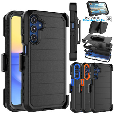For Samsung Galaxy A15 5G Phone Case, Fits Otterbox Defender + Screen ...