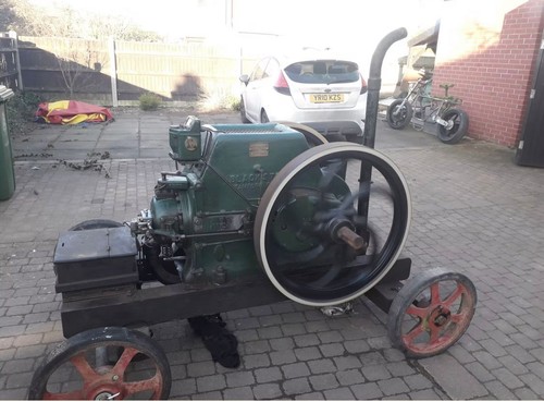 RARE BLACKSTONE JHSI HOPPER COOLED SPRING INJECTION DIESEL STATIONARY ...