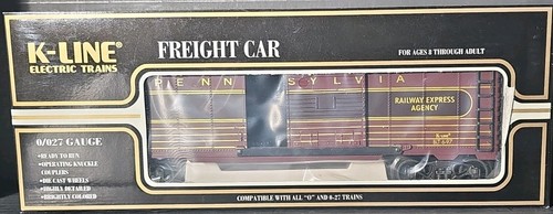 🚂 K-Line Pennsylvania Rail Road Express Classic Boxcar *60 | eBay