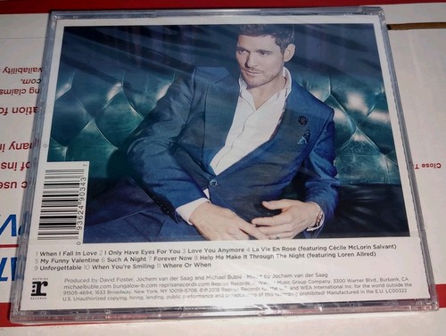 Michael Bublé ~ Love {2018} UK 11-Track CD Album ~ Reprise Records 9362 ...