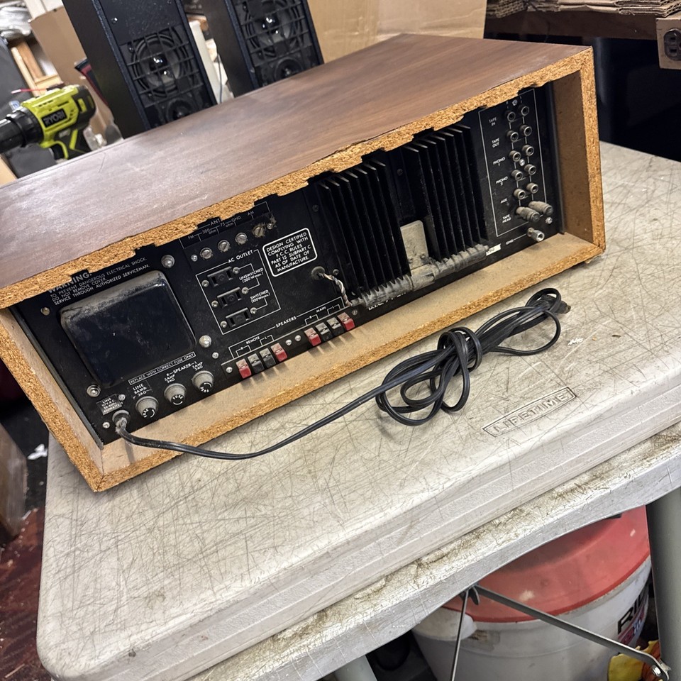 1970s Luxman BIC LUX 71/2R Receiver monster Stereo Audiophile w/ Wood ...