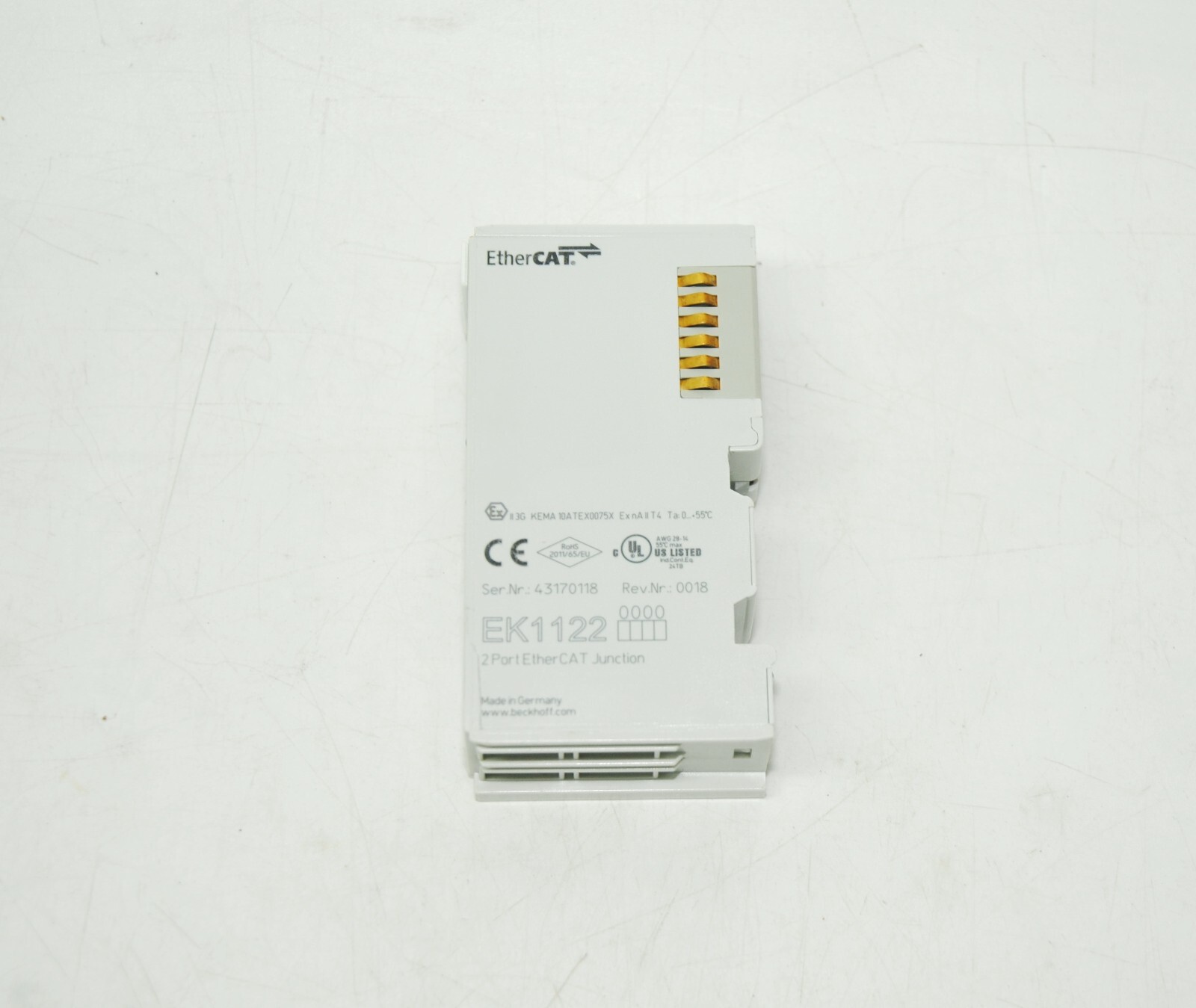 Beckhoff EK1122 2-port EtherCAT | eBay