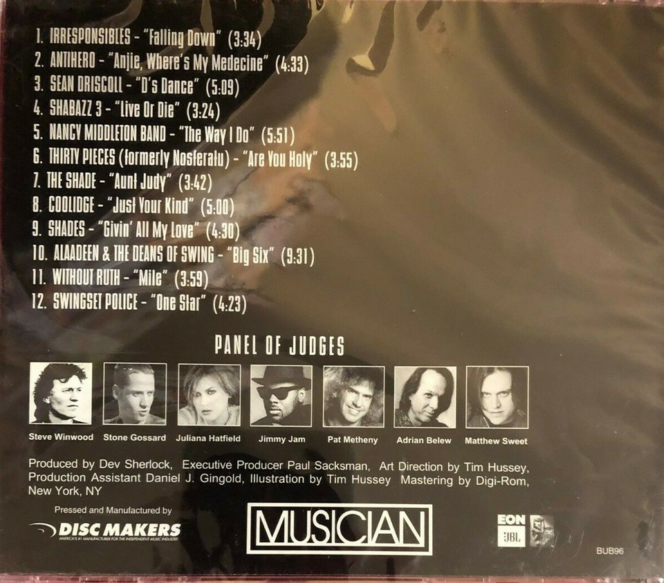 Musician Magazine's 1996 Best Unsigned Bands (CD) | eBay