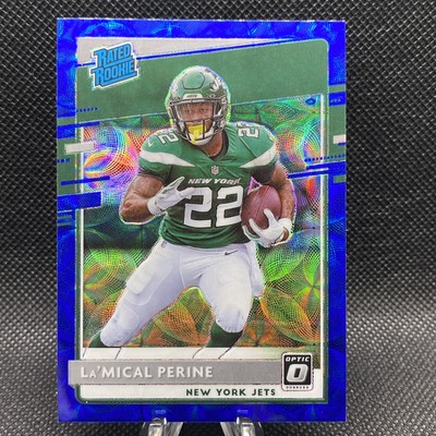 2020 Donruss laMical Perine #340 Rated Rookie Optic Blue Scope Prizm | eBay
