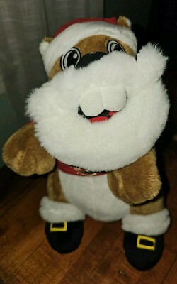 2023 Buc-ee's Santa Beaver Christmas 10.5" Plush bear Bucees Stuffed ...
