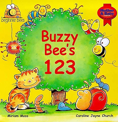 Buzzy Bee's 1 2 3 by Moss, Miriam Hardback Book The Fast Free Shipping ...