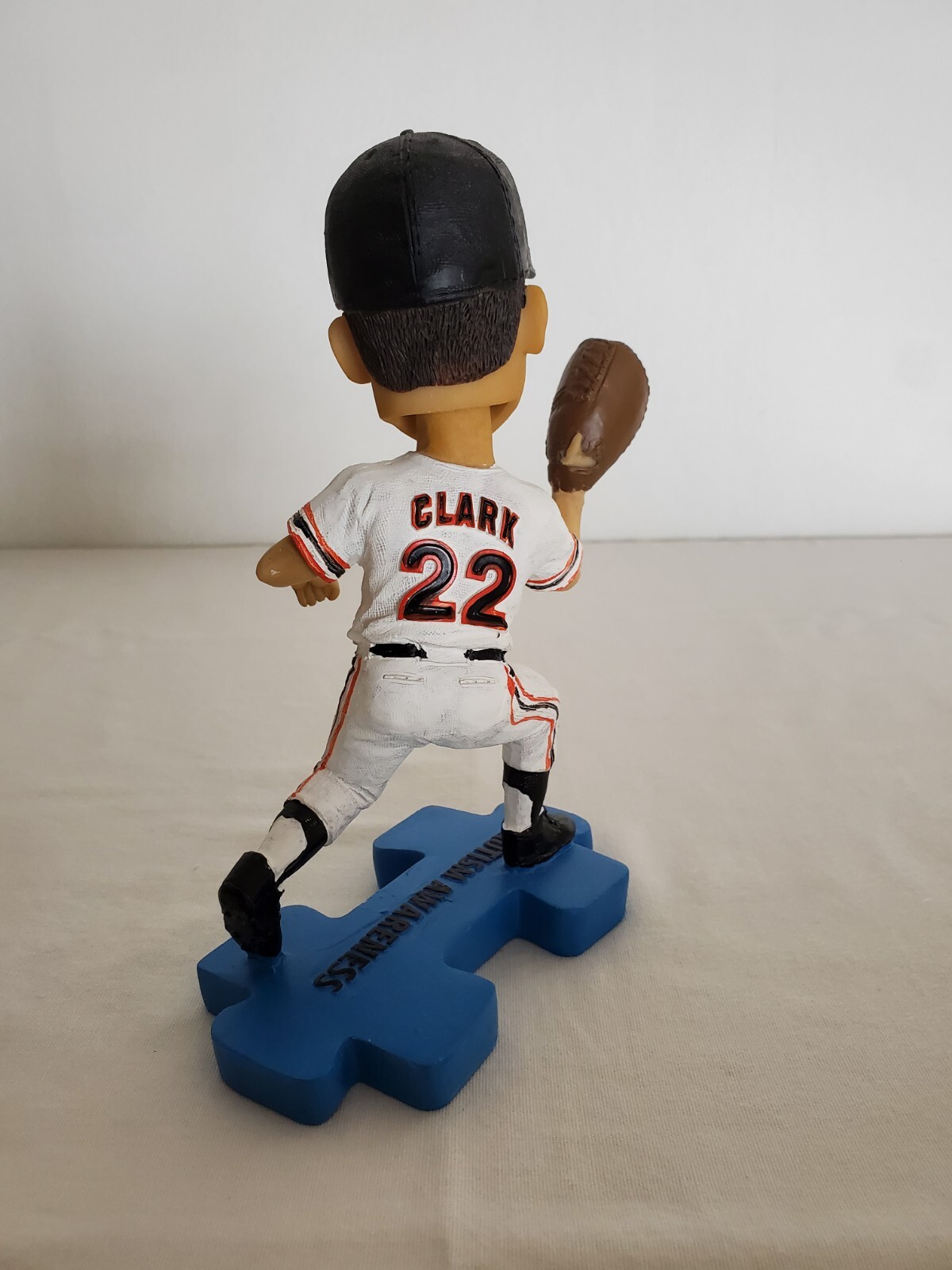 WILL CLARK SAN FRANCISCO SF GIANTS BOBBLEHEAD AUTISM AWARENESS 6/1/2018 ...