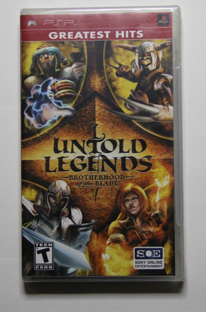 Untold Legends: Brotherhood of the Blade PSP - Greatest Hits (Sony PSP ...