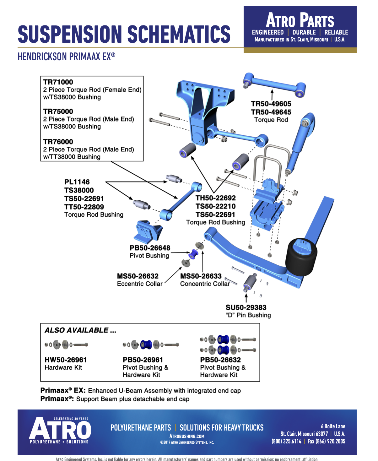 ATRO TORQUE ROD BUSHING PRIMAAX / FIREMAAX | eBay