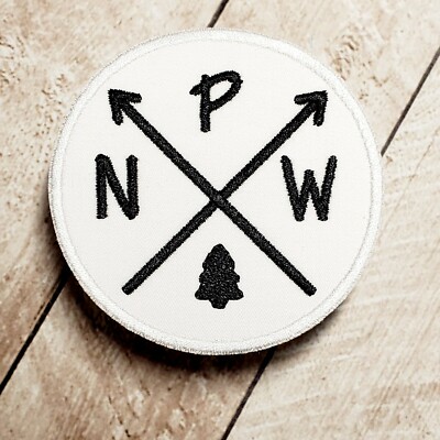 PNW Pacific Northwest Arrow Iron on or Sew on Patch - 002 | eBay