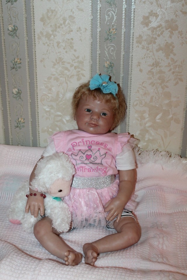 Reborn Doll Holly, by Donna RuBert, reborn by artist Linda Wiseman | eBay