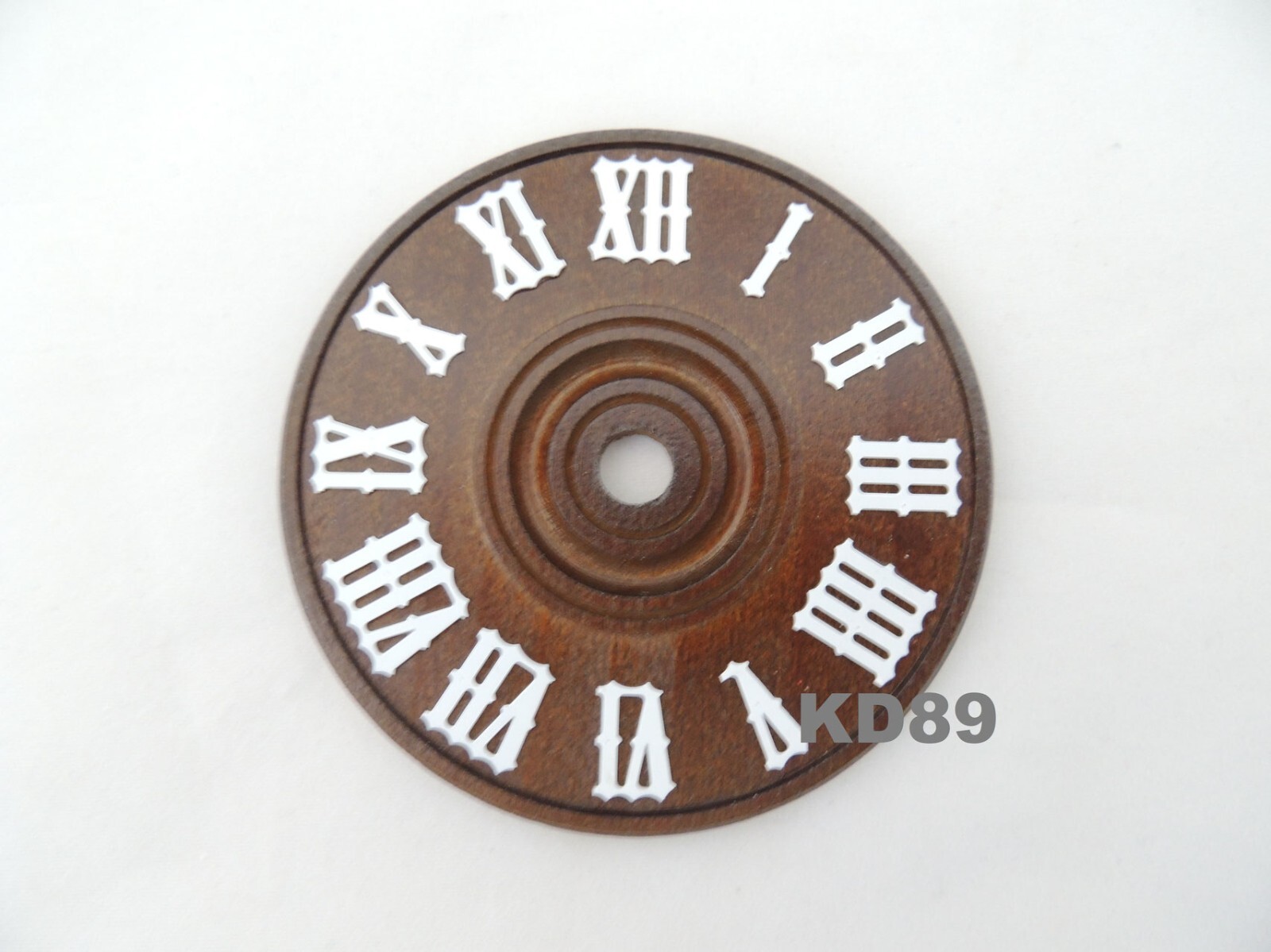 Brown Wood Cuckoo Clock Dial White Plastic Numeral | eBay