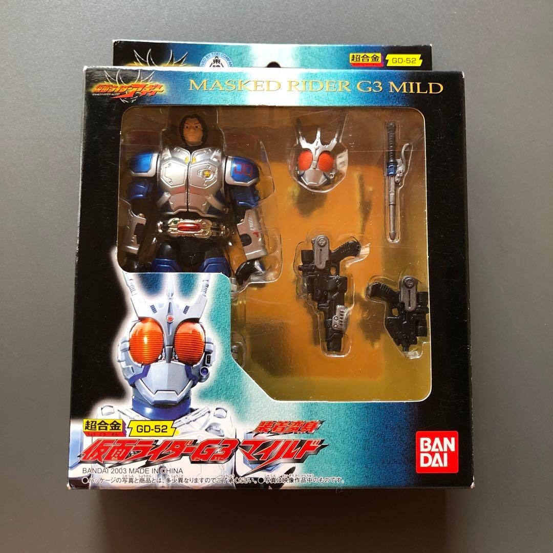 Kamen Rider G3 Mild PVC Figure Super Alloy Wear Transformation Kamen ...
