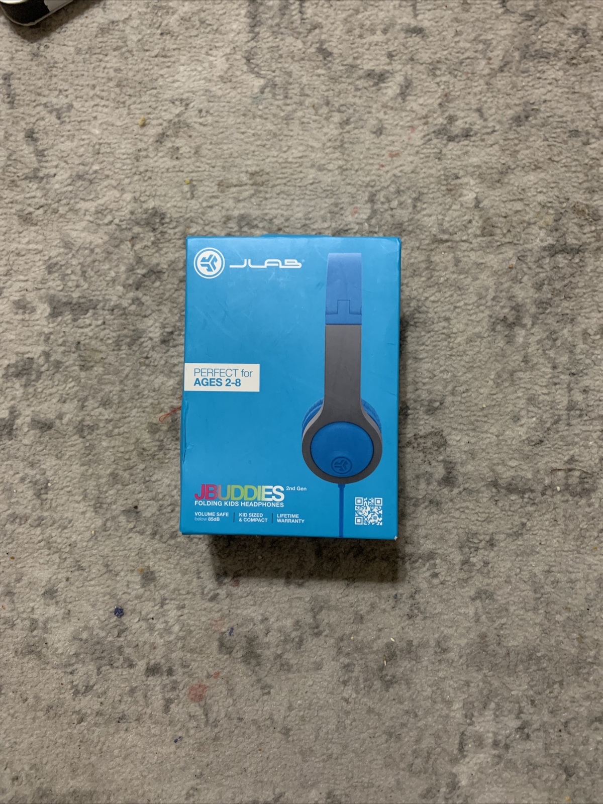 JLab HJBUDDIES2RBLU6 JBuddies Gen 2 Folding Kids Wired Headphones, Blue ...