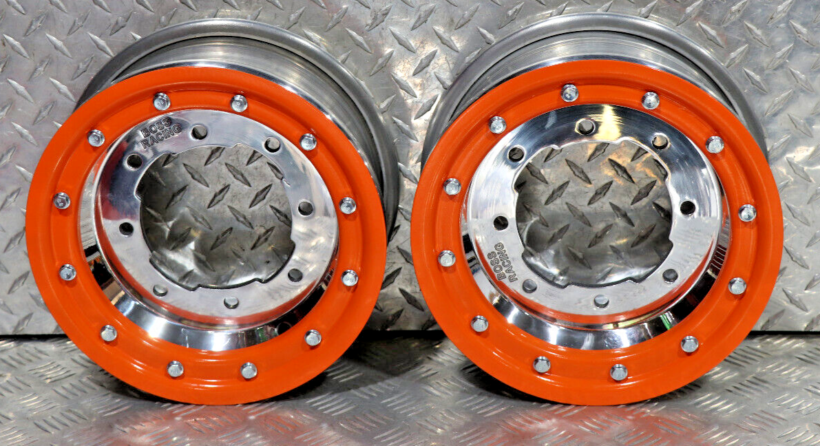 HONDA YAMAHA BANSHEE RAPTOR YFZ TRX BEADLOCKS ATV 10X5 FRONT POLISHED ...