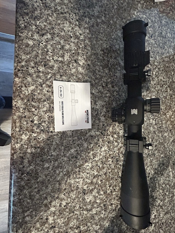 used rifle scopes 6-24x50 | eBay