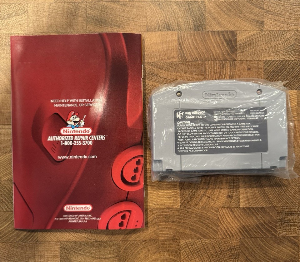 Super Smash Bros. (Nintendo 64) – CIB Complete in Box – Very Good ...