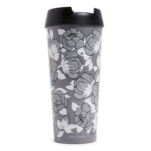 Vera Bradley Traveler Tumbler 24oz Moon Shadow Meadow Cup & Travel Mug ...